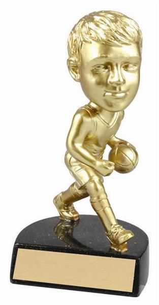 Basketball Boys Gold Bobblehead – Delp's Awards